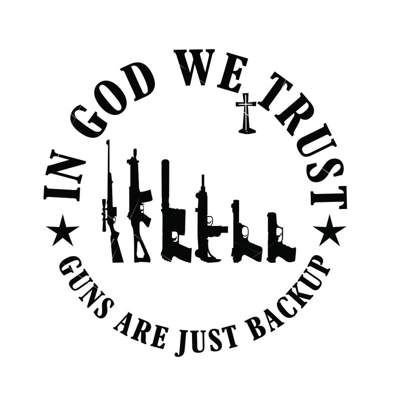In Glock We Trust Shirt - Etsy