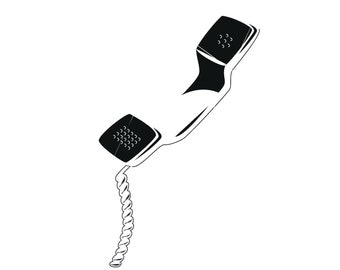 Phone Cord Clipart - Etsy