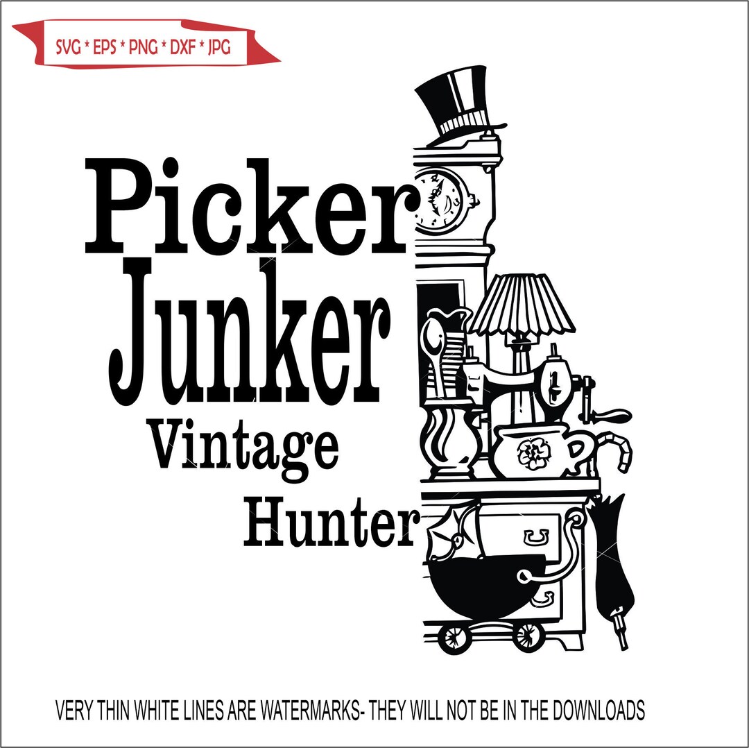 Picker Junker Vintage Hunter Flea Market Sale Household Furniture ...