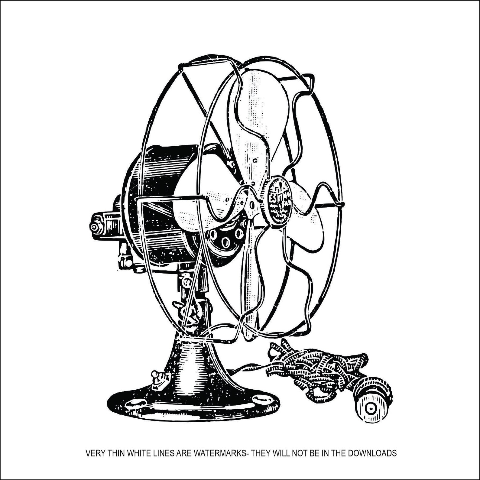 Antique Oscillating Table Rotating Fan Art Deco Cool Breeze - Etsy