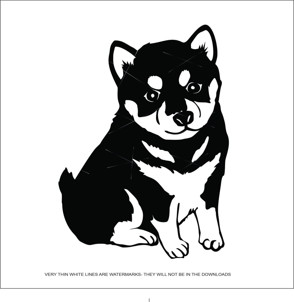 Puppy Shiba Inu Husky Hunting Dog Man Best Friend Japan - Etsy