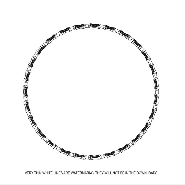 Motorcycle Chain Svg - Etsy