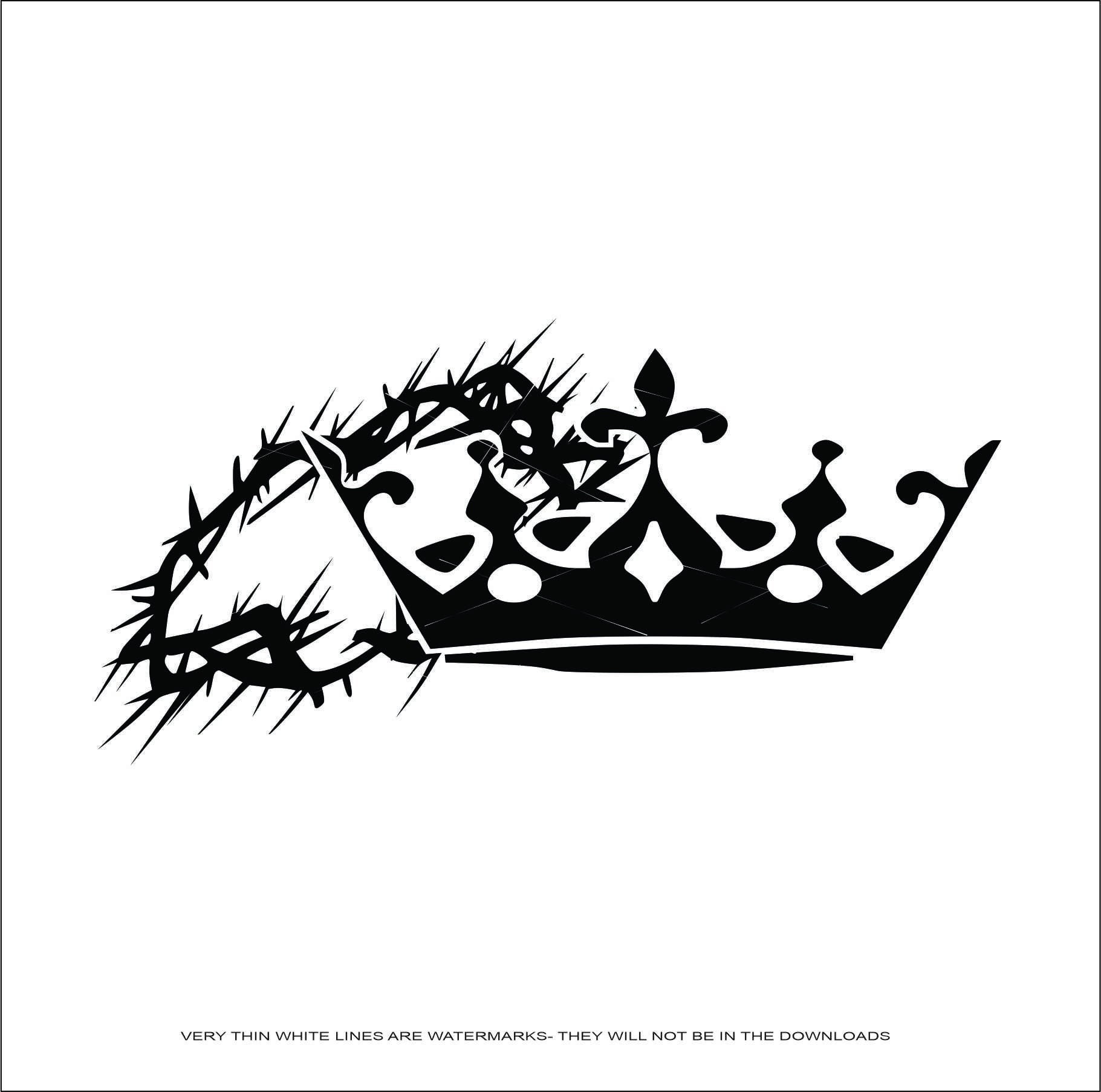 Gift Clipart Vector Of Jesuss Crown