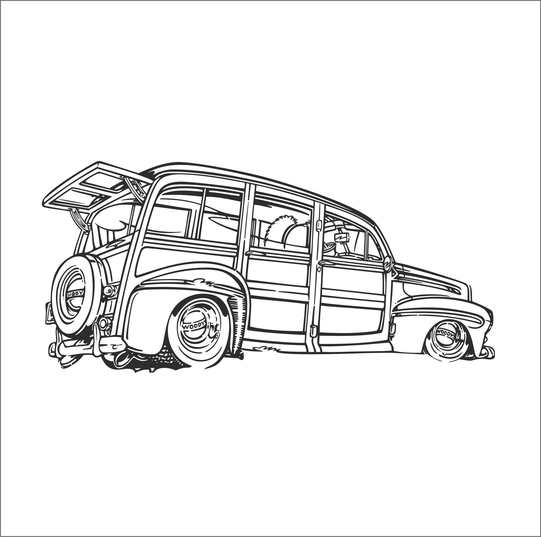 Woody Car Drawing Woody Car Images Free Download On Freepik
