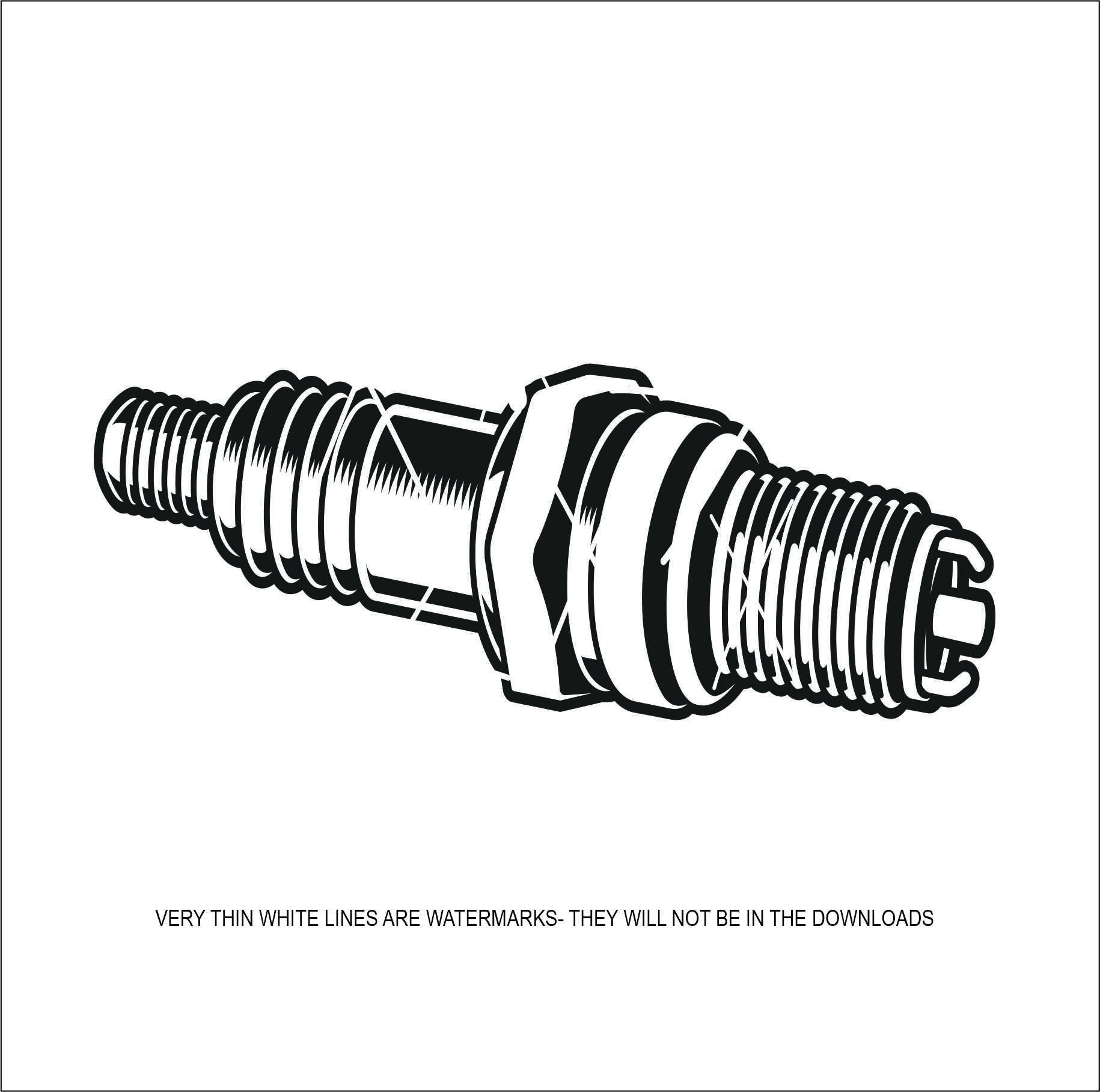 Spark Plug Drawings