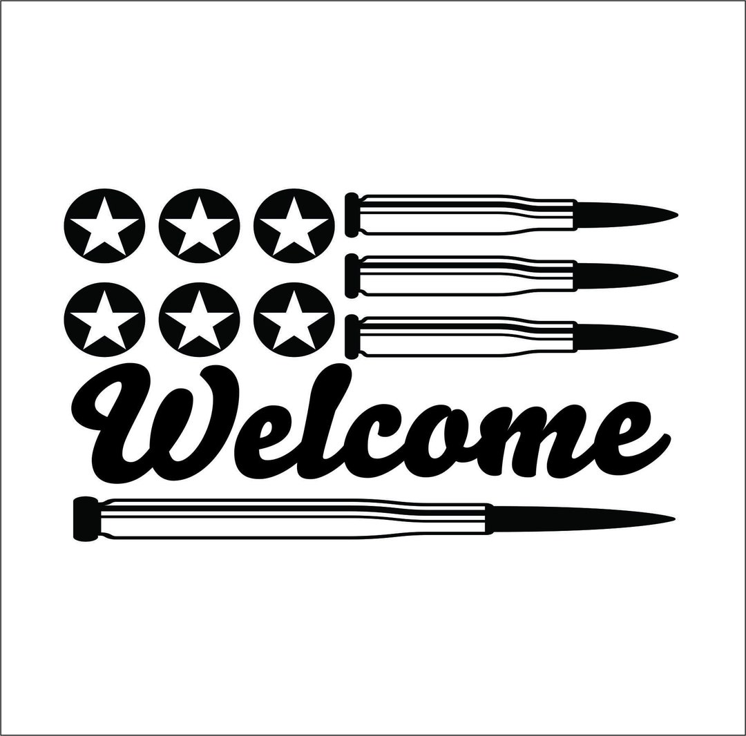 Bullets Made Into a Flag Weapon Protection 2nd Amendment Freedom Rights ...