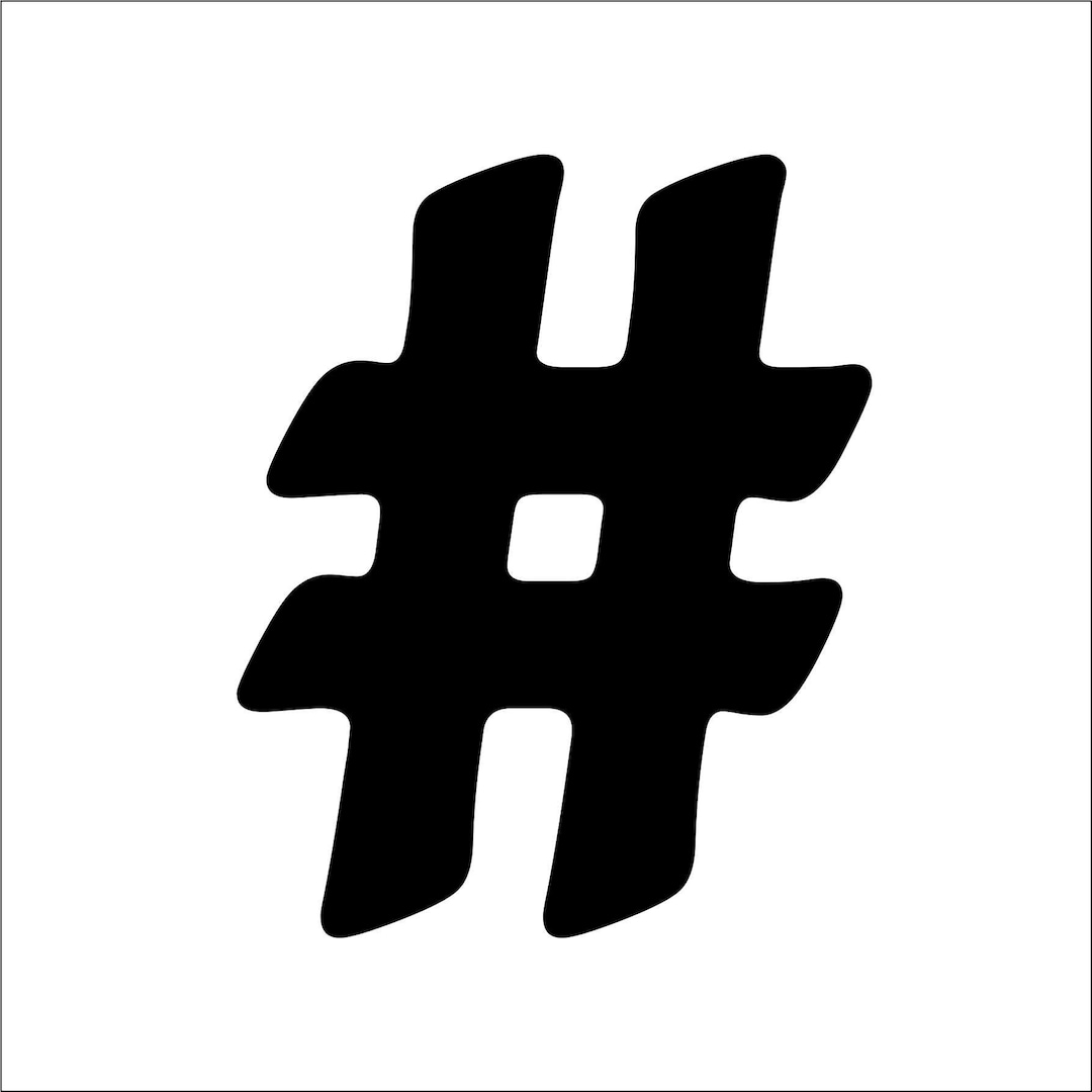 Hashtag Number Sign Pound Sign Punctuation Grammar Highlight Meaning ...