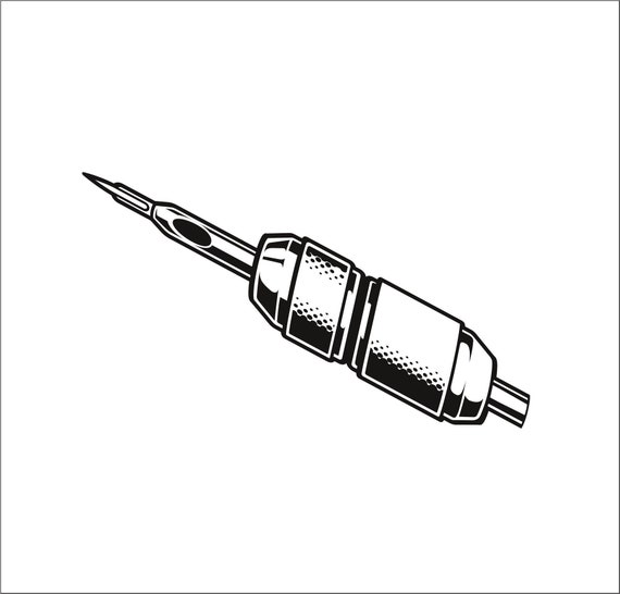 Needle Tattoo Gun Artist Tattooist Body Modification Inserting - Etsy