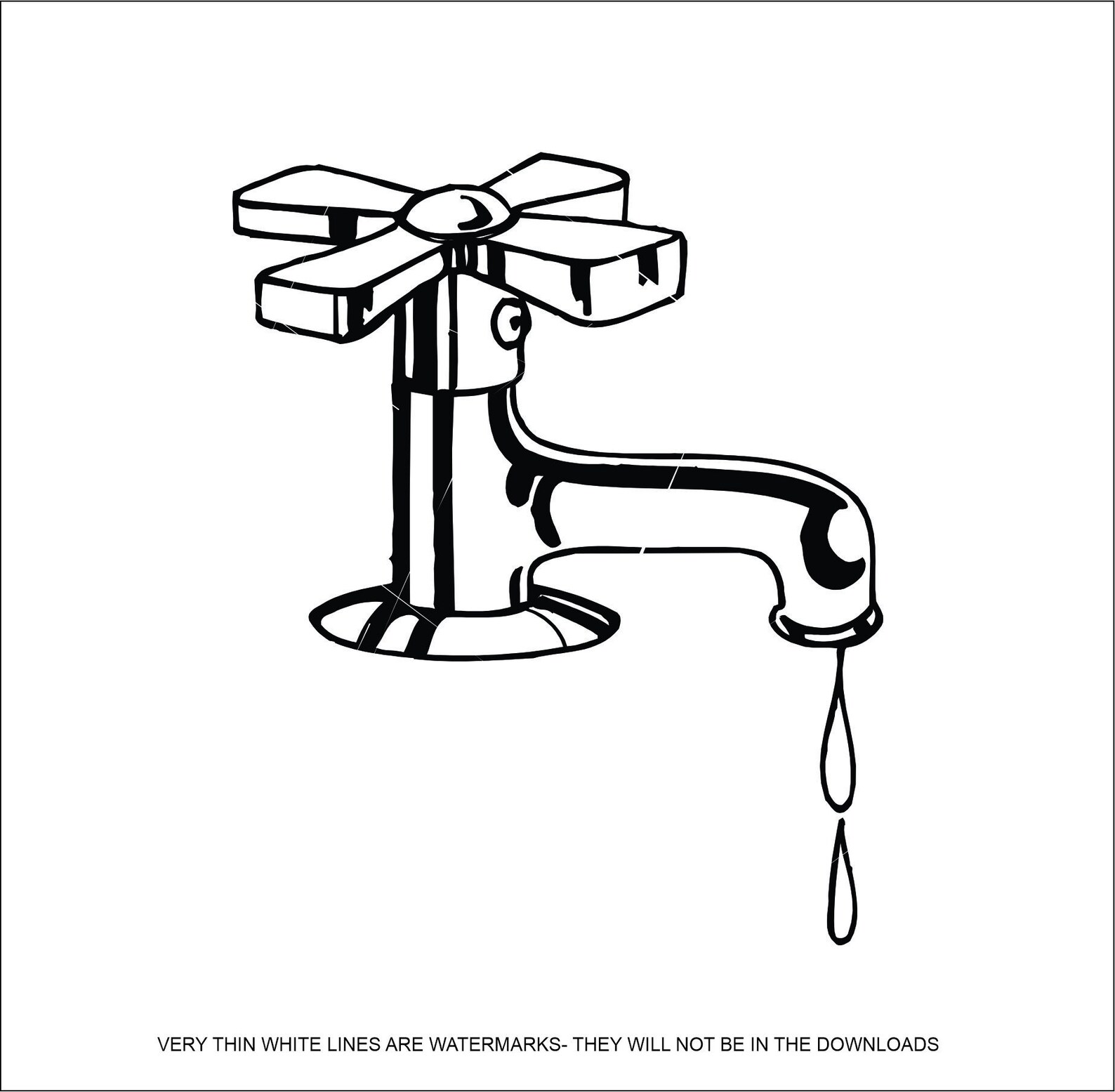 Faucet Water Dripping Water Temperature Flow Volume Single Handle Sink ...