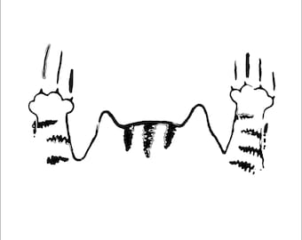 Cat Scratch Marks Svg - Etsy