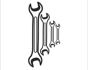 Torque Wrench Svg - Etsy