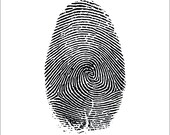 Thumb Finger Print Impression Identification Ink Pad Police - Etsy