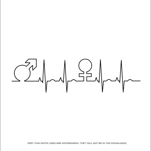 Medical Symbol Heartbeat Heart Svg - Etsy