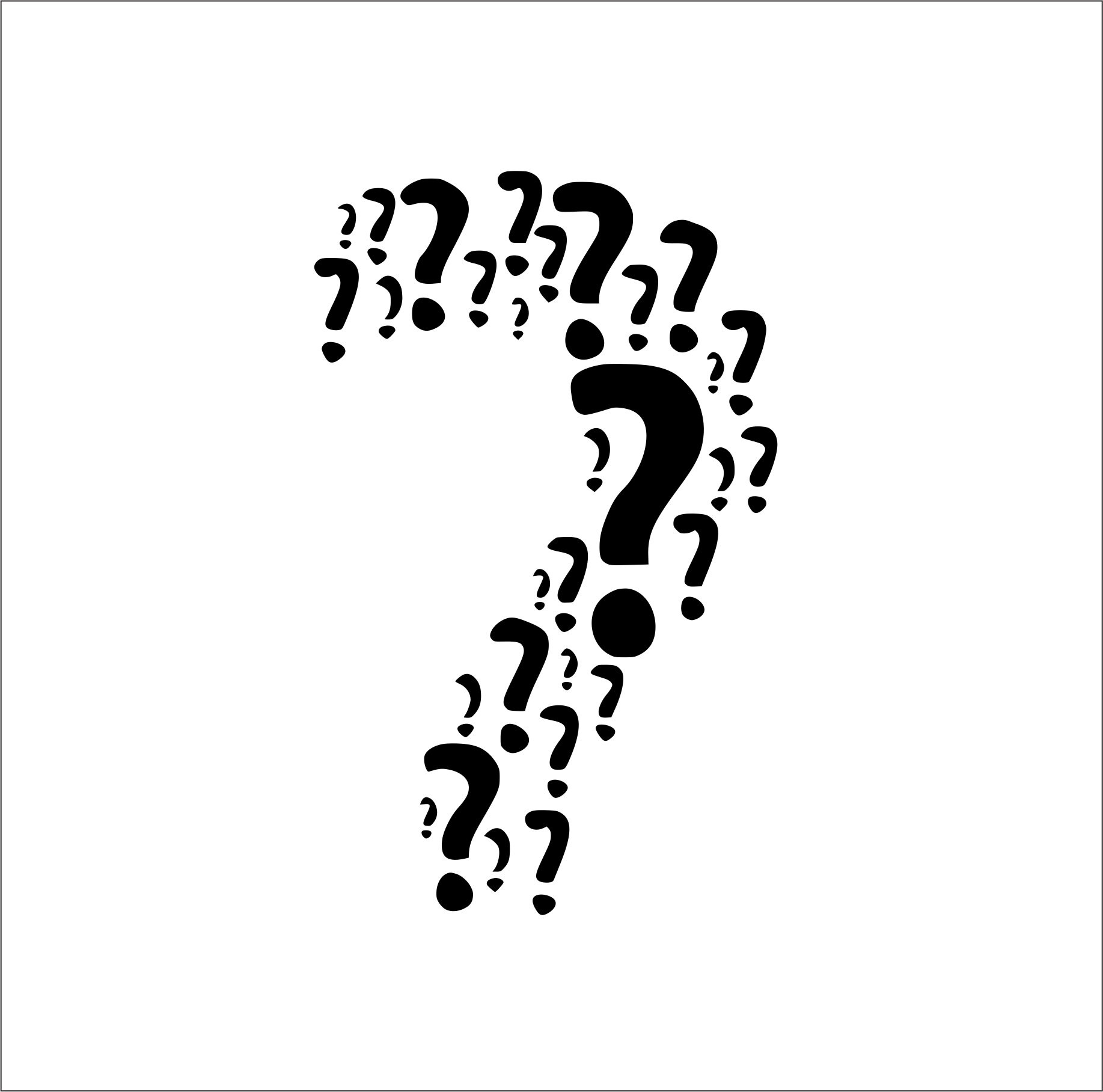 Question Mark Punctuation Clipart