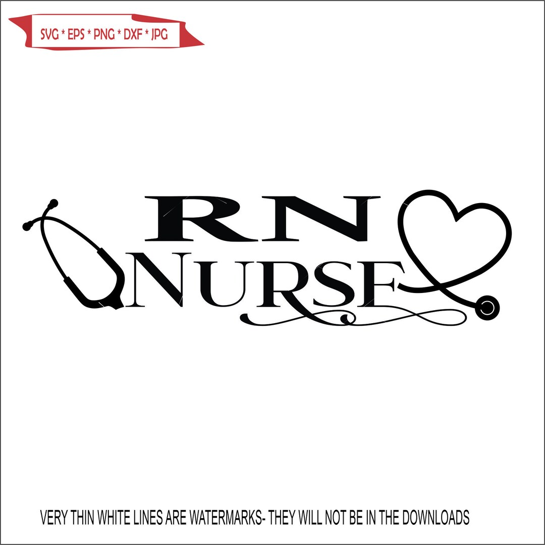Stethoscopes RN Nurse Listening Heart Lungs Fighting Lives Doctor Nurse ...