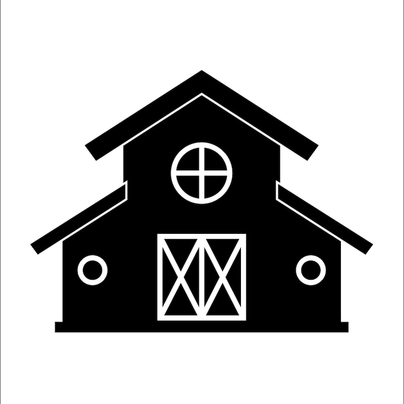 Barn Dxf - Etsy