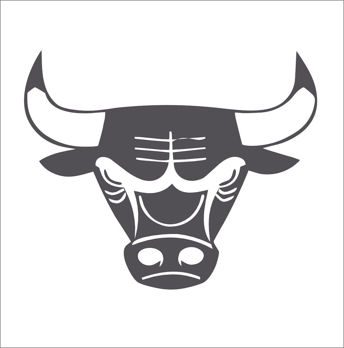 Mad Mean Snorting Bull Cow Head Horn Skull Longhorn Steer - Etsy