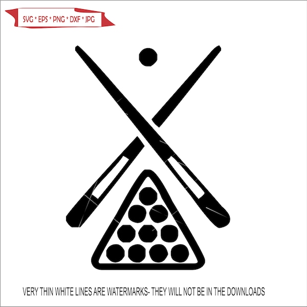 Pool Cue Rack Svg - Etsy