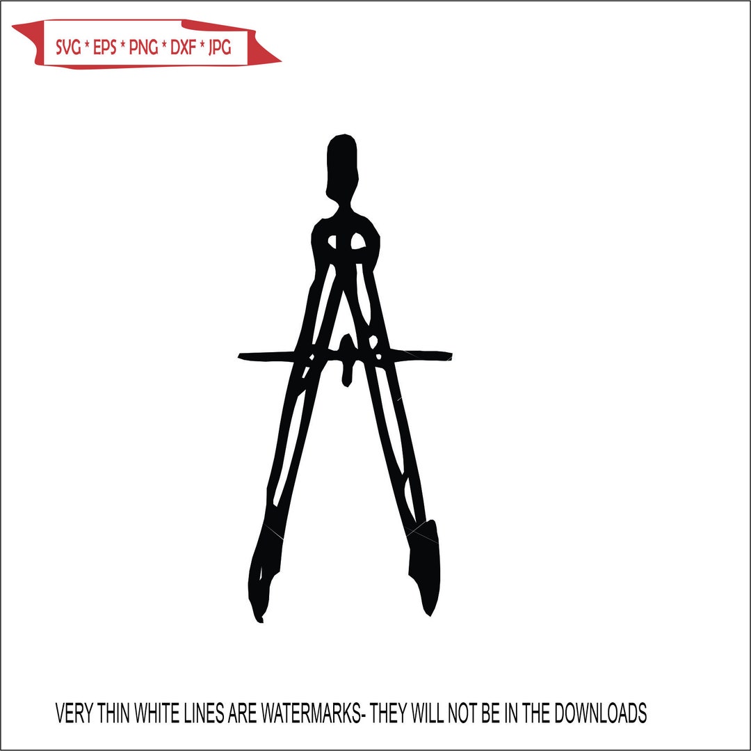 Compass Drawing Circle Tool Arcs Geometry Instrument Drafting Architect ...