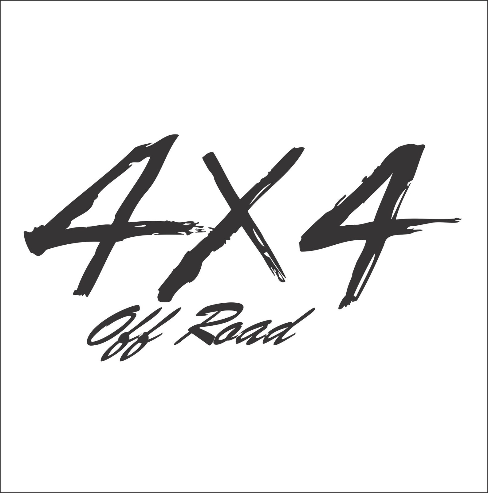 Off Road 4x4 Words Monster Truck ATV SVG Laser Cut Design | Etsy