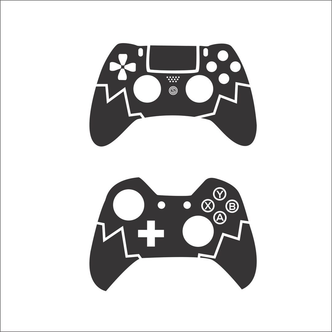 Game Controller #1 for Video Games Gamer Laptop Computer PC * Cut Sign ...