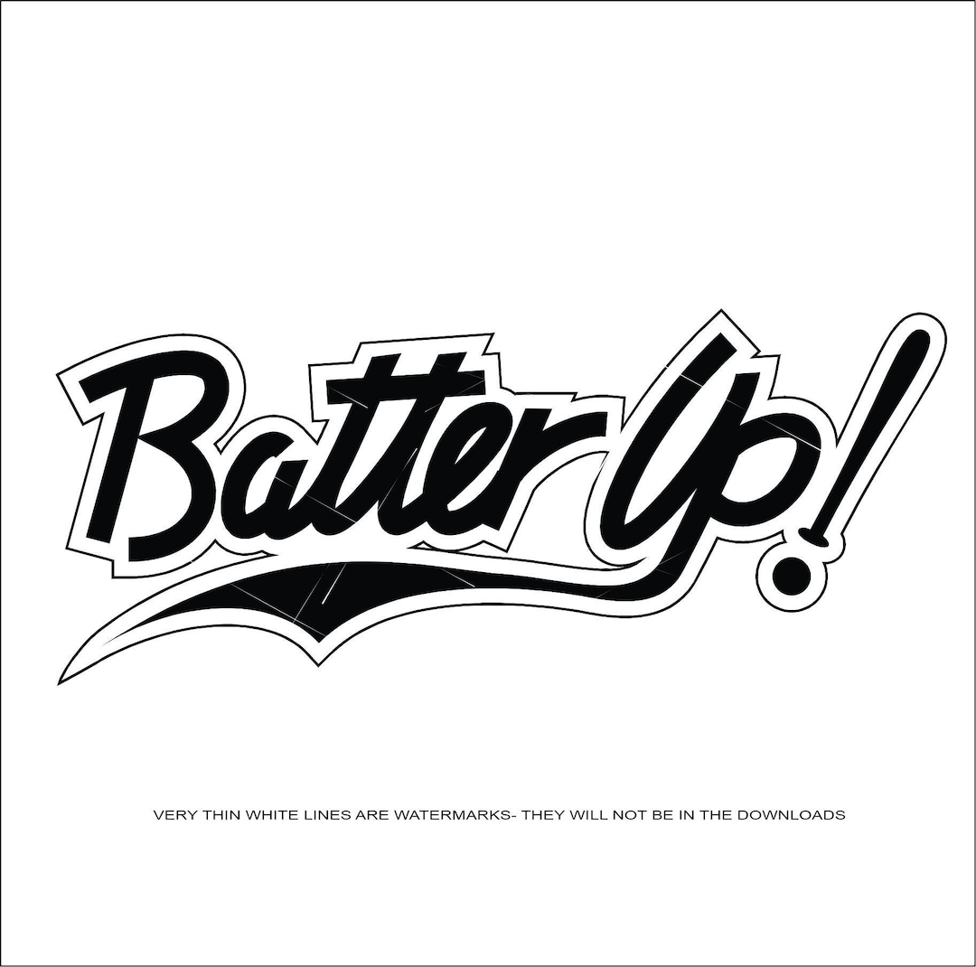 Batter up Umpire Softball Baseball Little League Sport Game Team * Cut ...