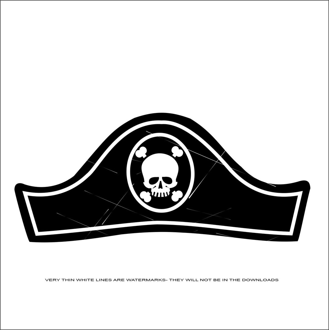 Pirates Hat Skull Halloween Mutiny Thief Steal Voyage Ocean Skull Ship ...