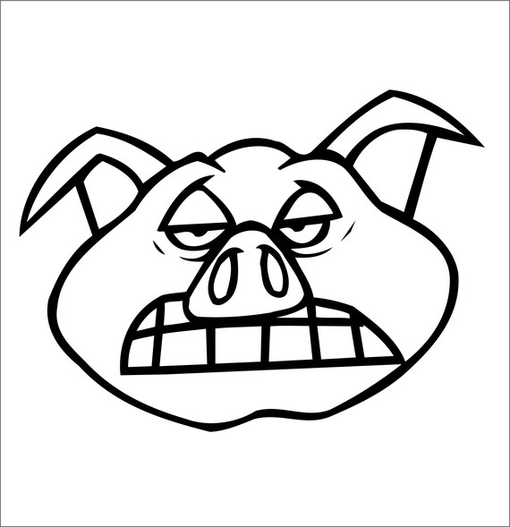 Sad Pig Face