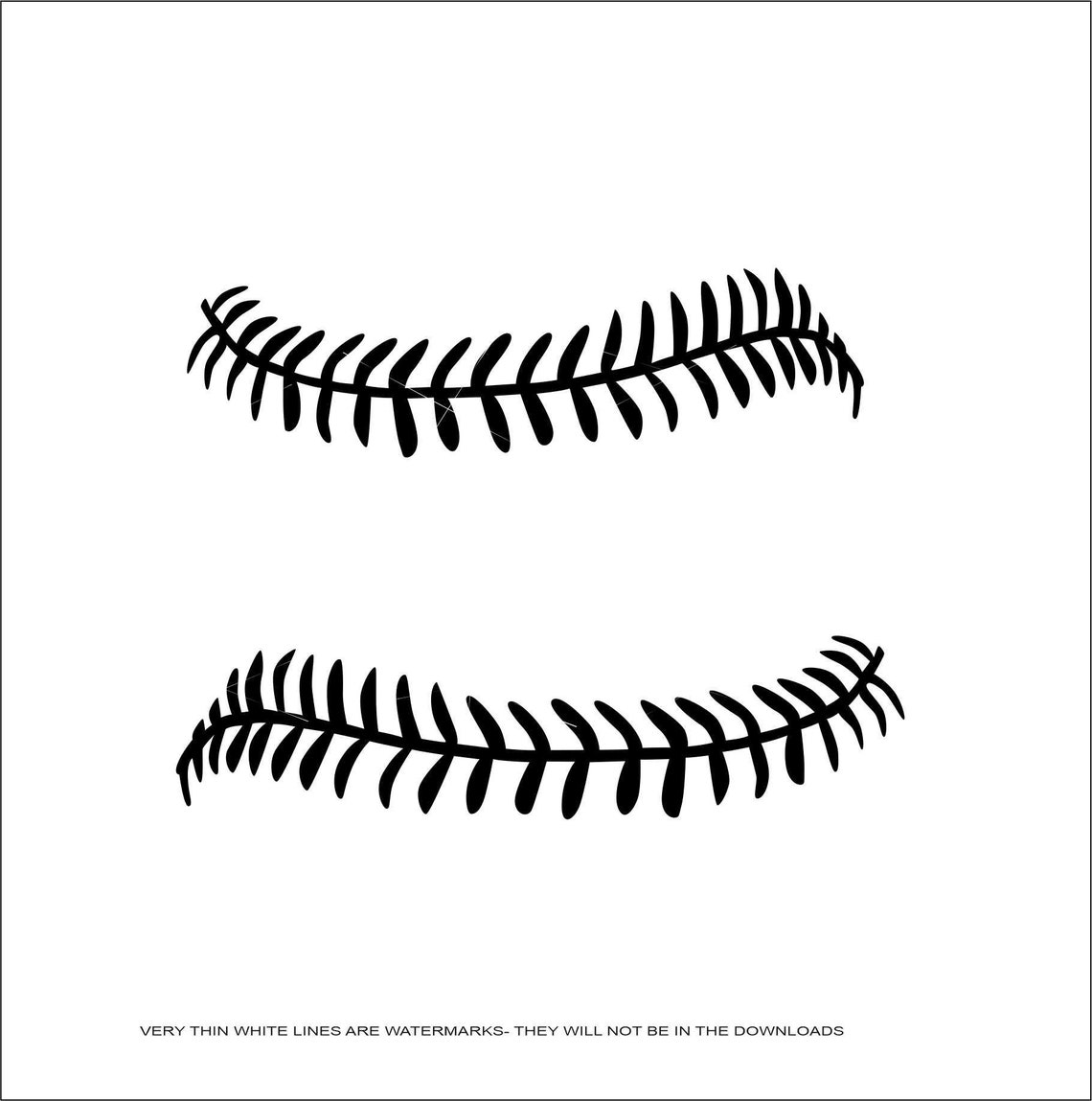 Simple Softball Baseball Lace Thread Little League Sport Ball Game Team ...
