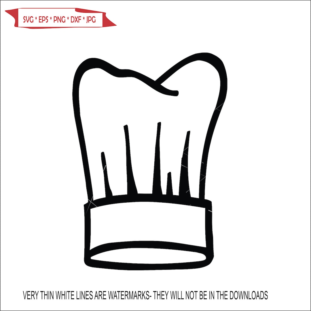 Chef Hat Toque Food Cook Restaurant Hotel Baker Chef Uniform Baker ...