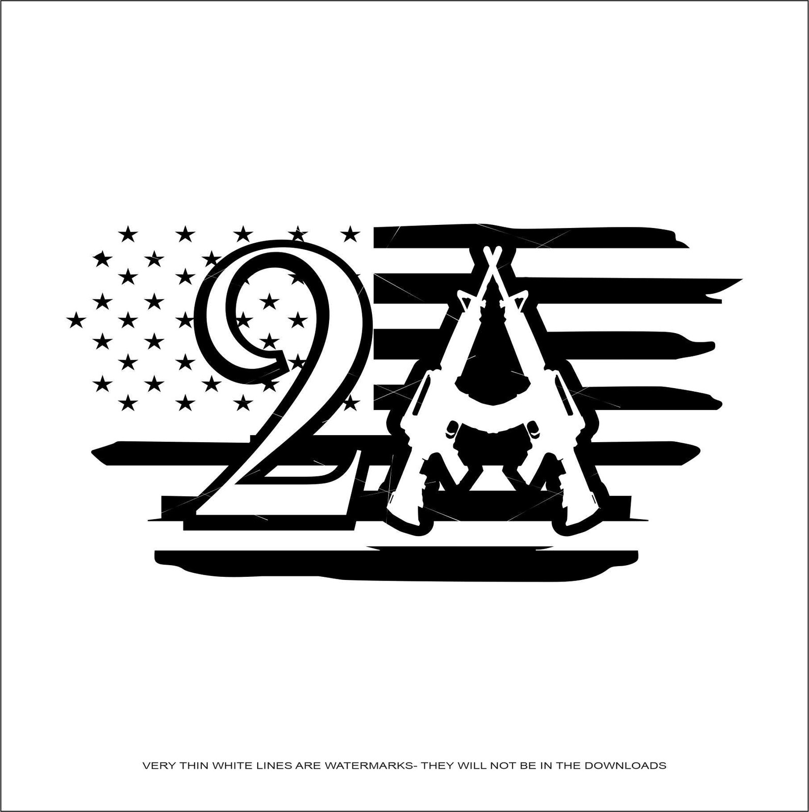 Flag 2nd Amendment Protect USA Gun Firearm American Weapon Stand Right ...