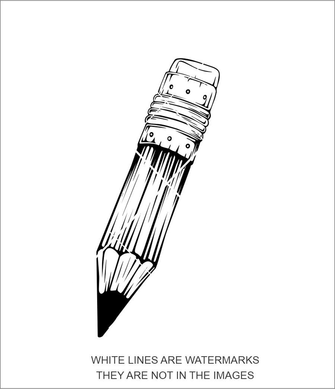 Fat Pencil Kindergarten Office Supply Business School Classroom ...