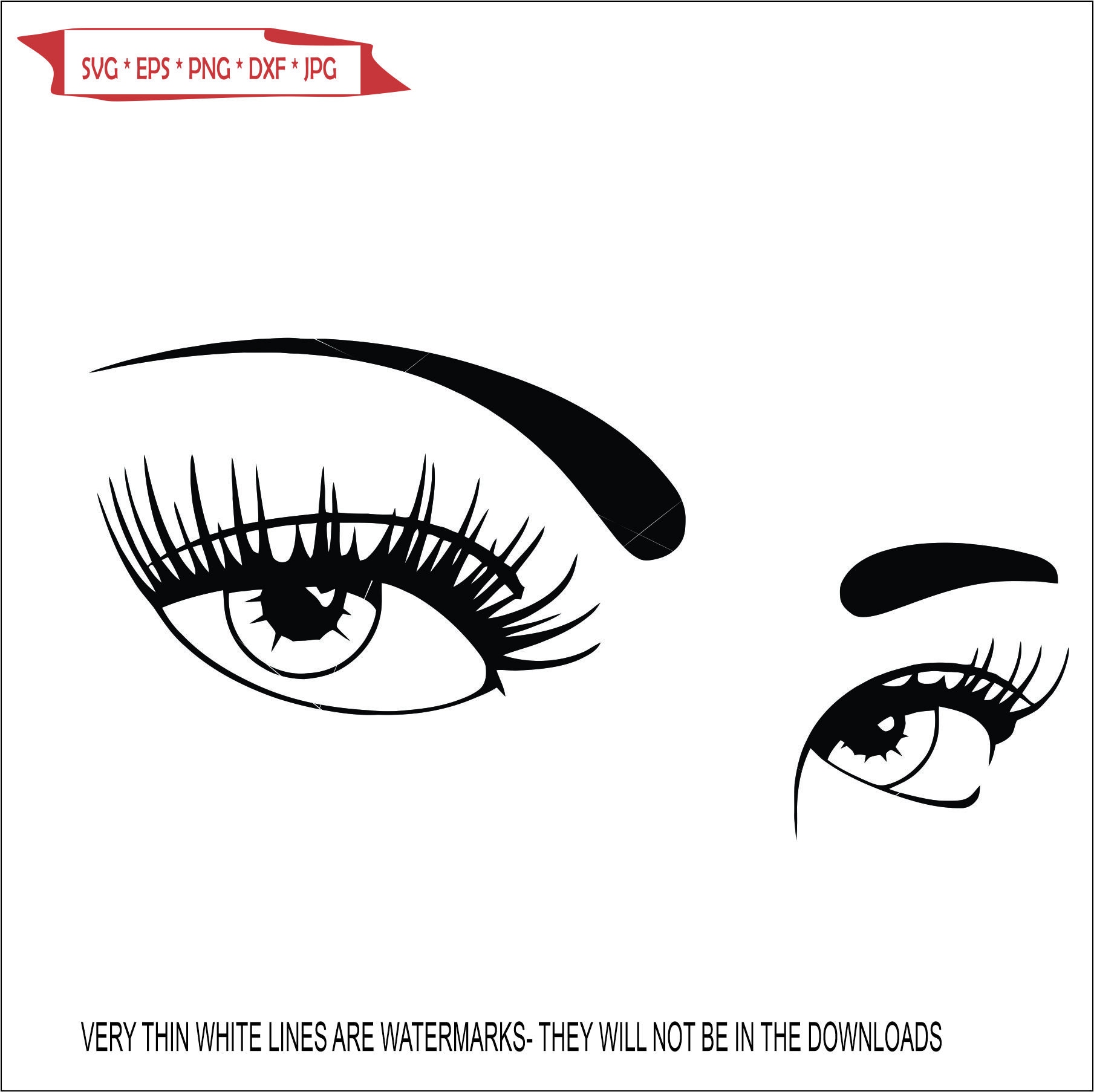 Sexy Eyes Illustration