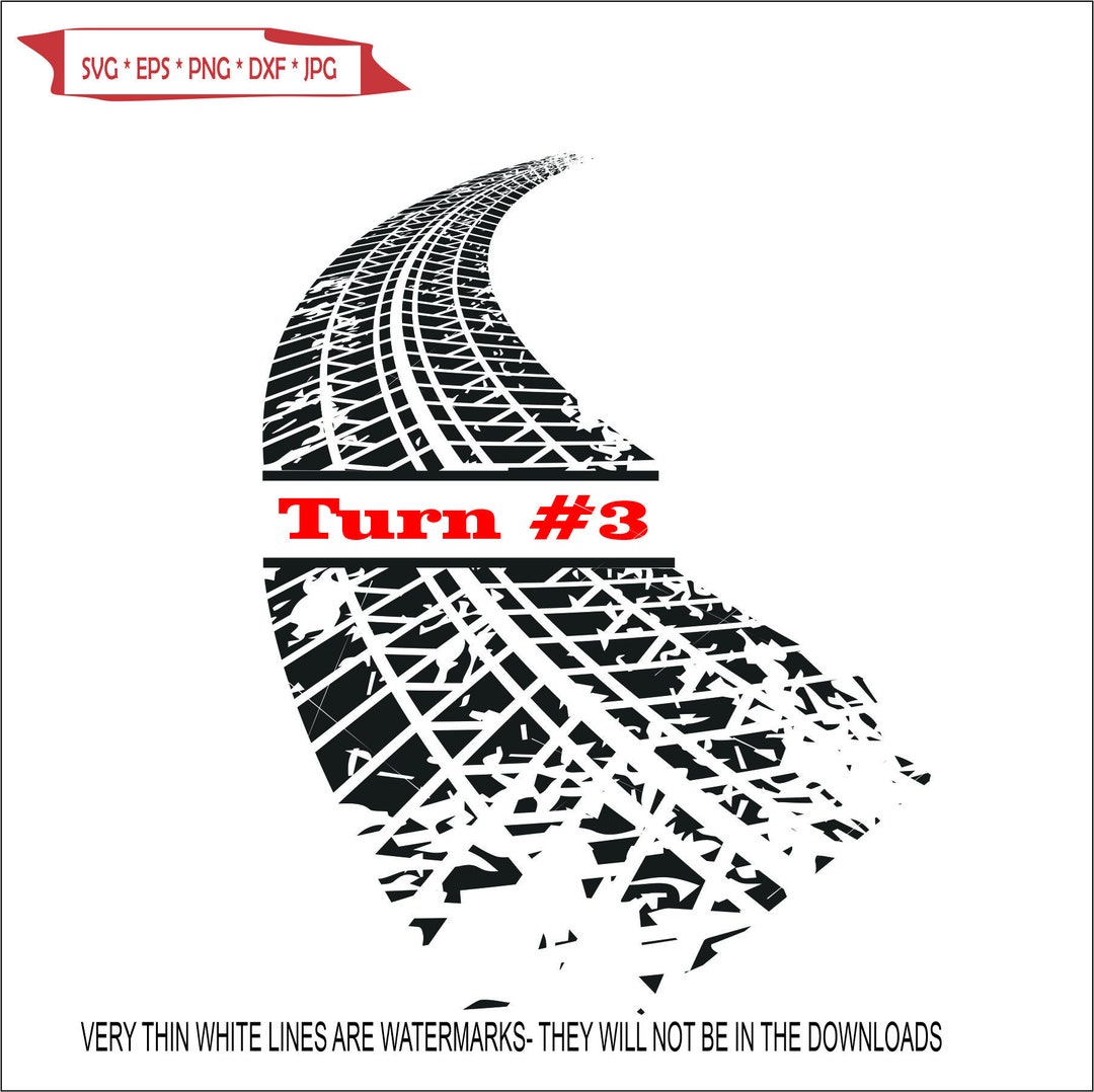 Tire Track Monogram Tyre Rubber Dirt Mud Ribs Voids Soil Marks Tread ...