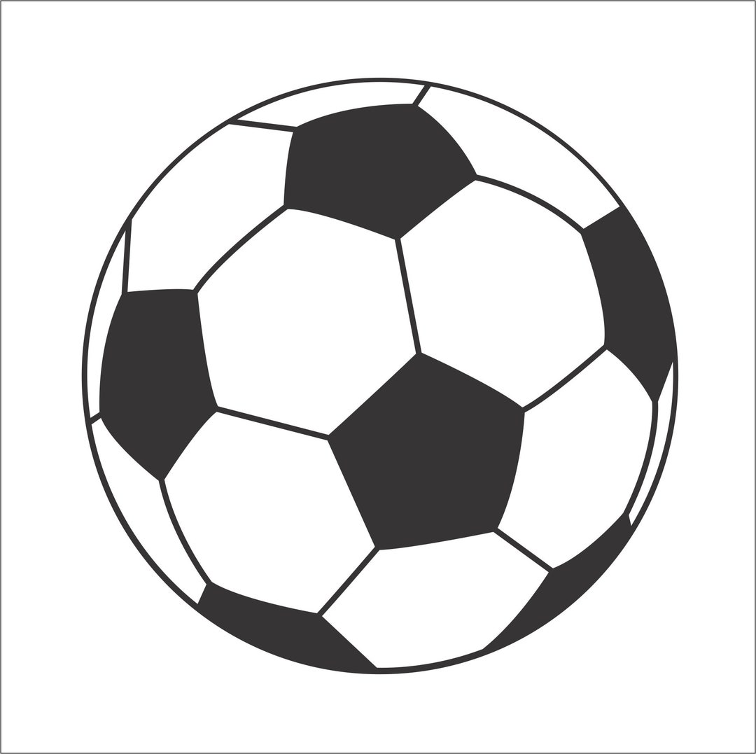 Soccer Ball Field Team Sport Futball Kick * SVG * Clipart Digital ...