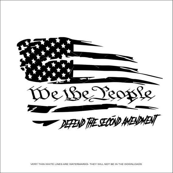 We The People Defend The 2nd Amendment Flag United States USA | Etsy