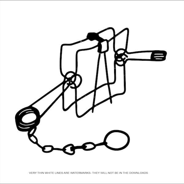 Animal Trap Svg - Etsy