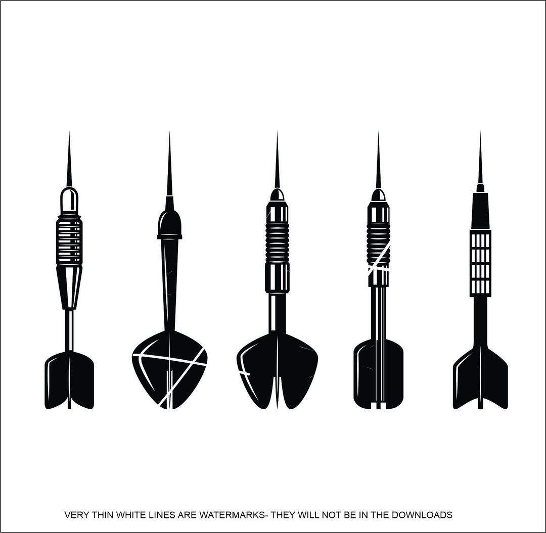 5 Dart Design Throwing Competitive Skills Board Game Pointed Missiles ...