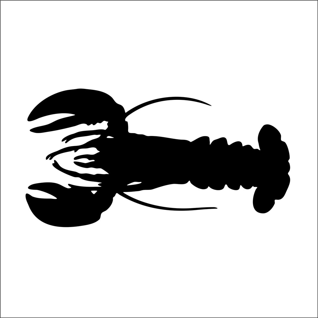 Simple Lobster Tail Seafood Fish Crayfish Yummy Food Ocean Fishing ...