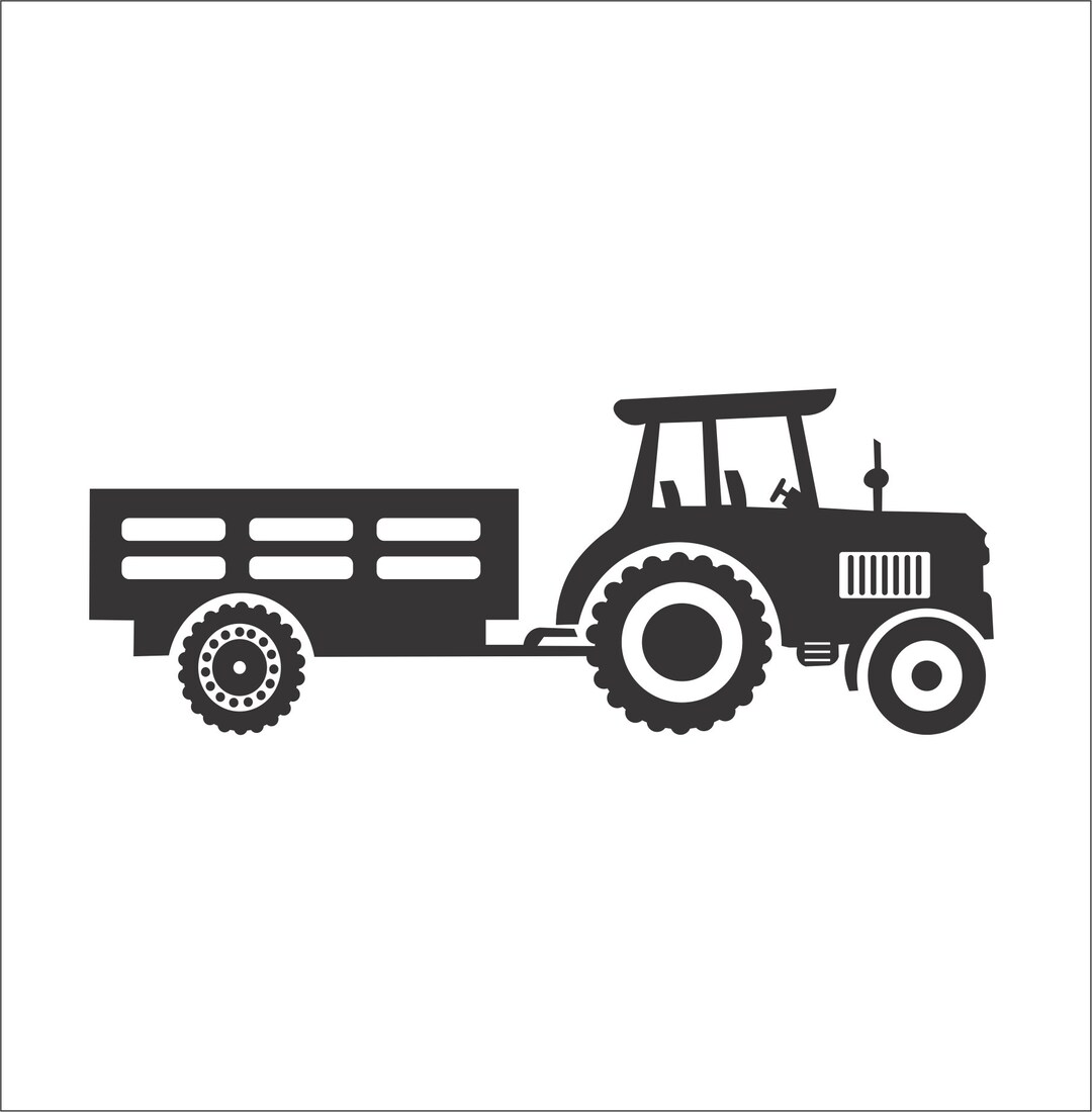 Tractor Pull Wagon Farming Machinery Agriculture Implements Planting AG ...