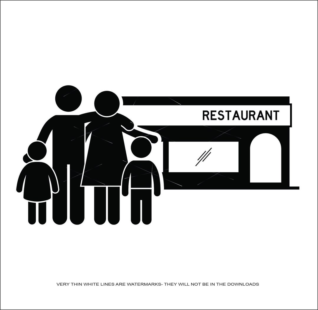 Simple Family Time Going Dinner Eat Out Restaurant Cooking Special ...
