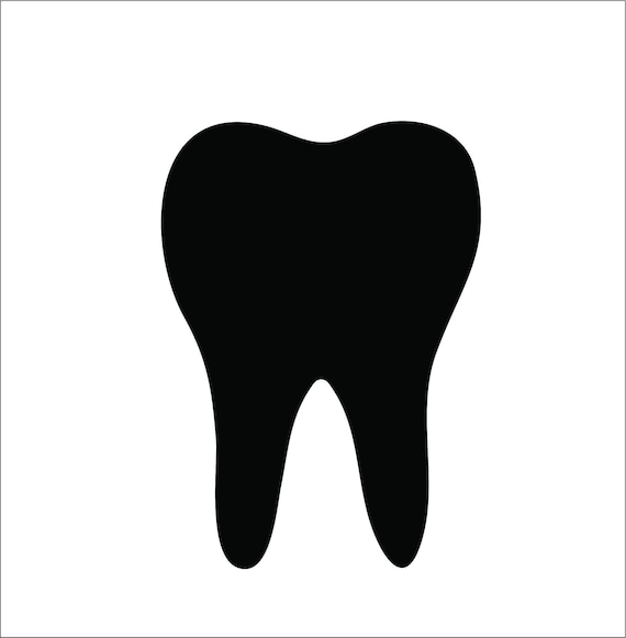 Tooth Basic Tooth Teeth Dentist Clipart Digital Download | Etsy