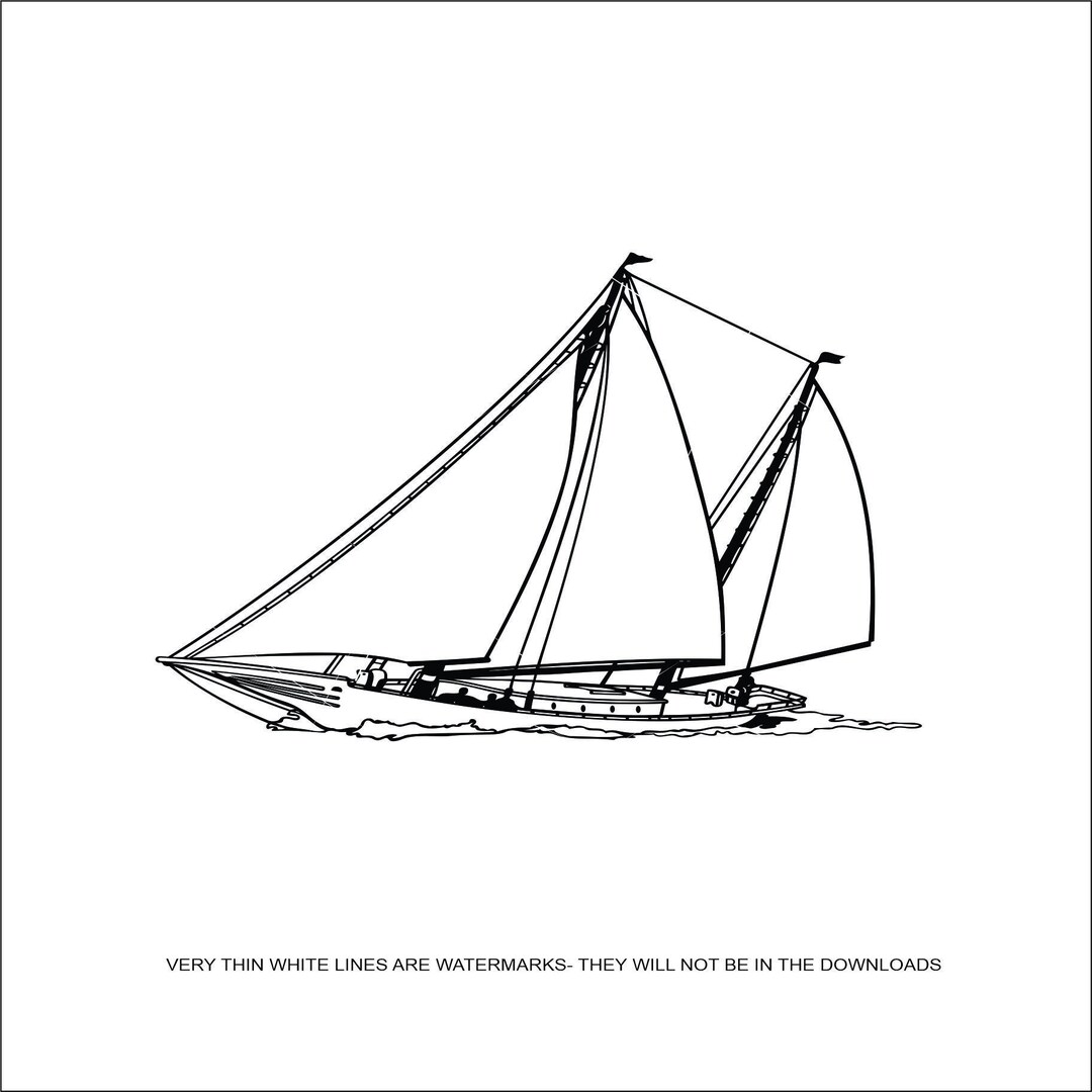 Sailboat Wind Propelled Sails Ships Wave Deckhand Maritime Marine ...