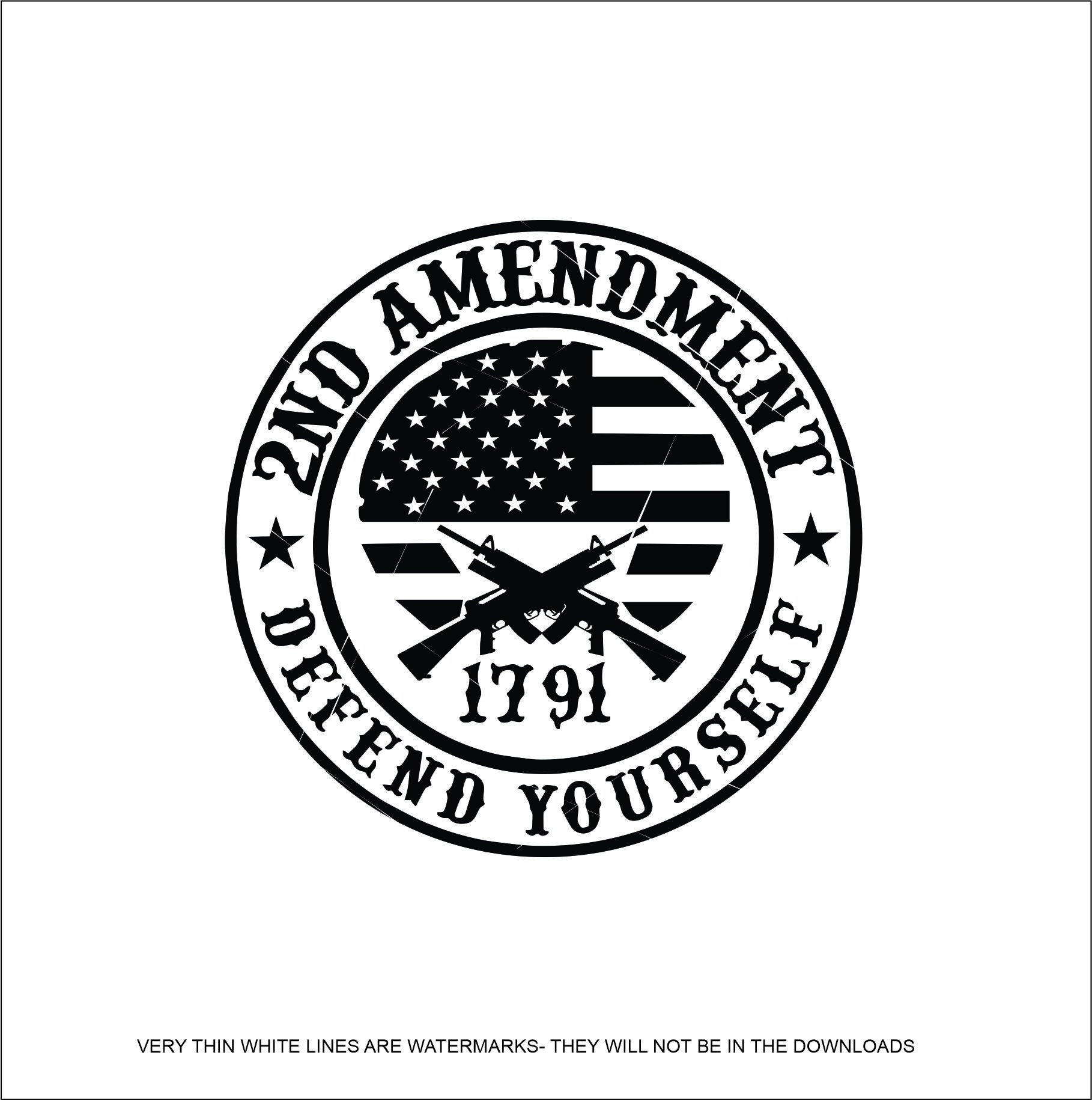 3rd Amendment Clipart Black And White