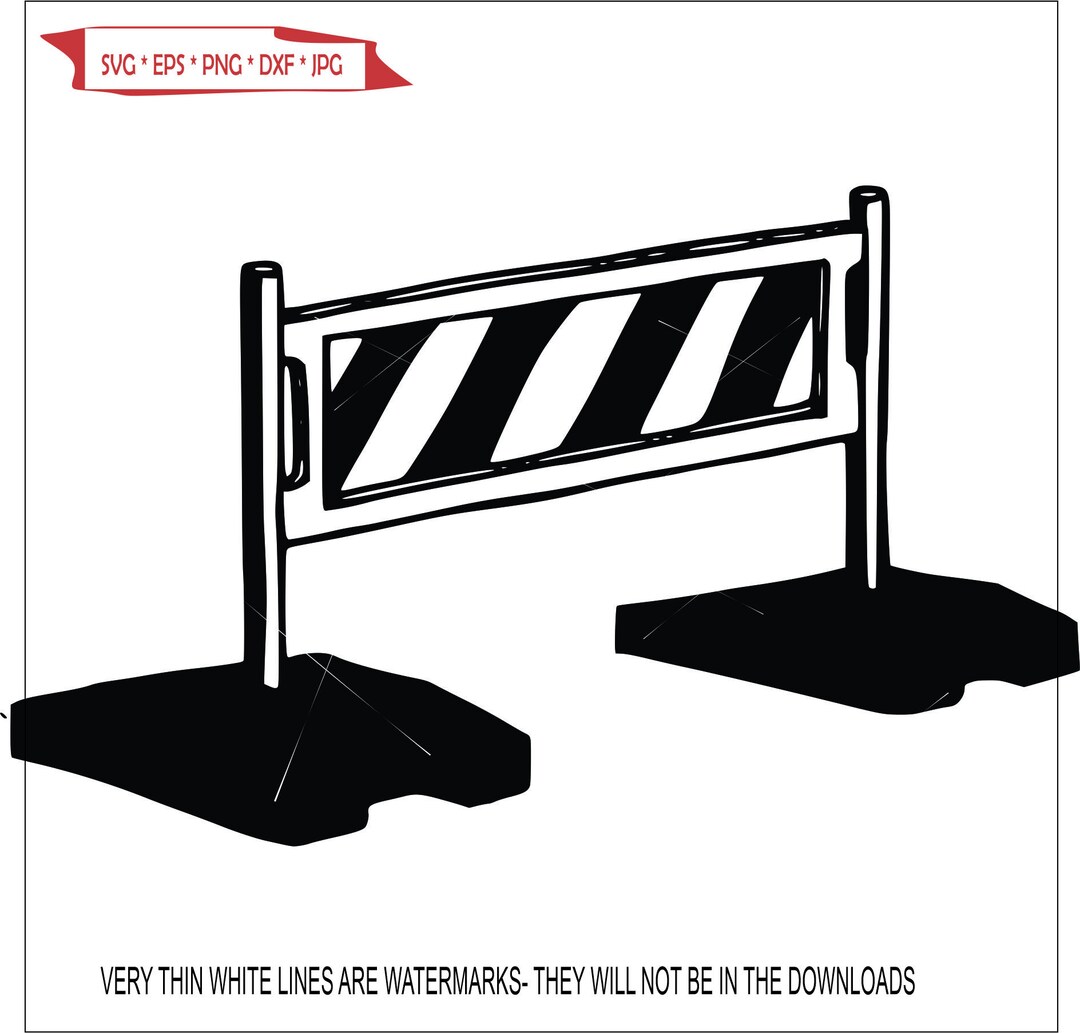 Warning Barricade Traffic Safety Road Work Asphalt Equipment ...
