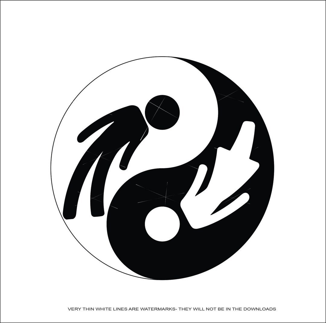 Male Female Bodies Yin Yang Opposite 2 Forces Balance Harmony Chi ...