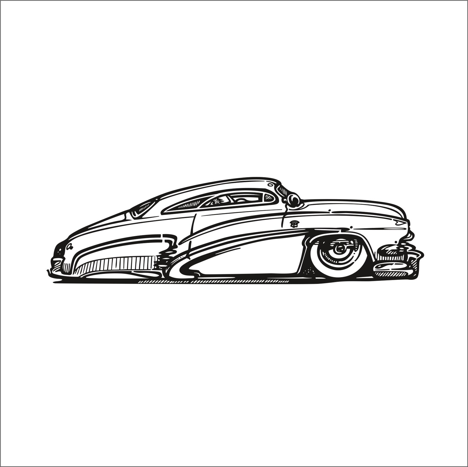 Antique Streamliner Car Classic 30s 40's Reto Automobile Vintage Auto ...
