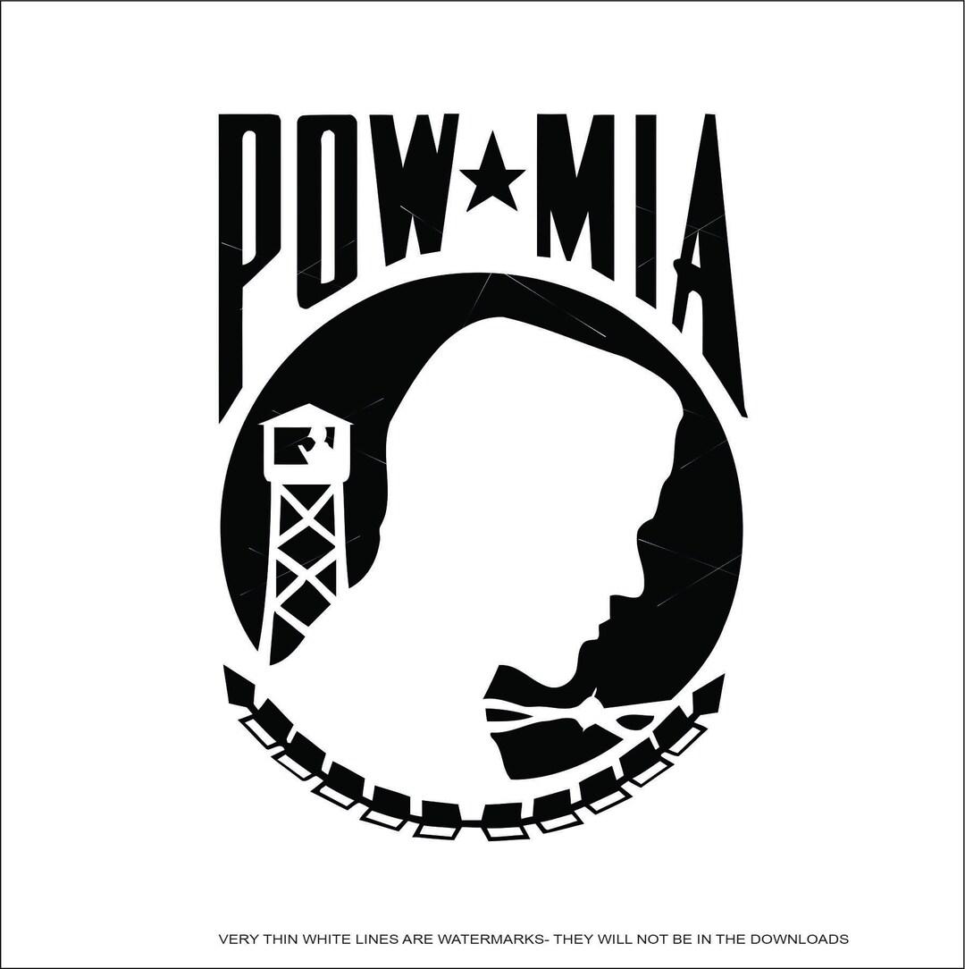POW MIA Prisoners of War Missing in Action Soldier Military Veteran ...