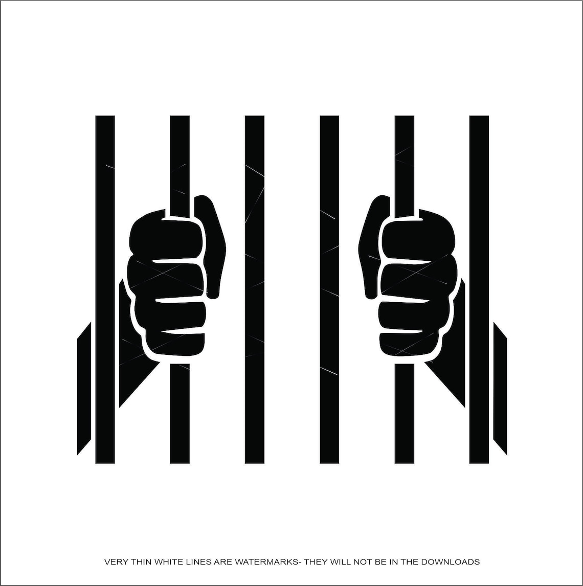 Behind Bars Lock up Confine Prison Criminals Incarcerate - Etsy UK