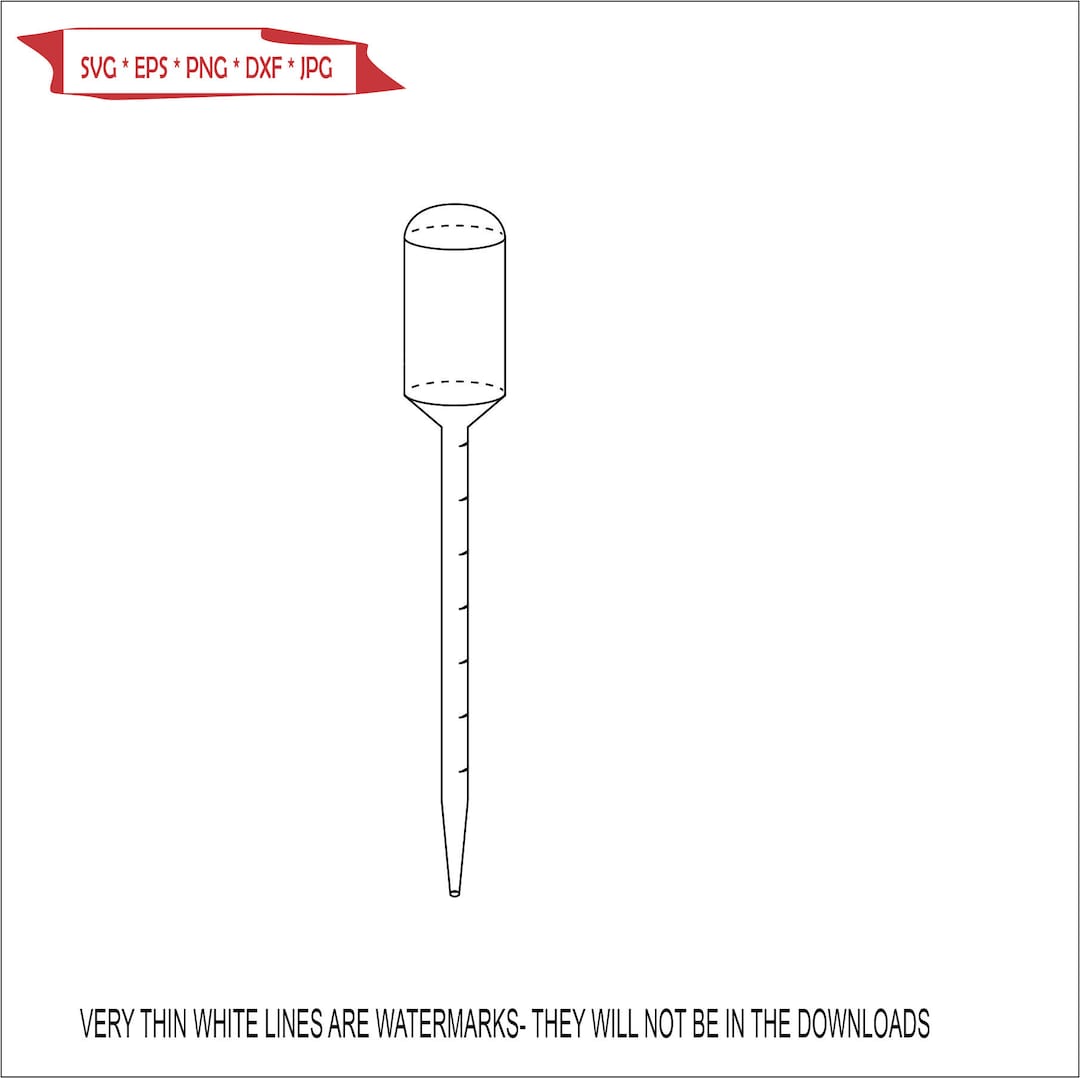 Simple Pipette Laboratory Instrument Syringe Science Measuring Medical ...